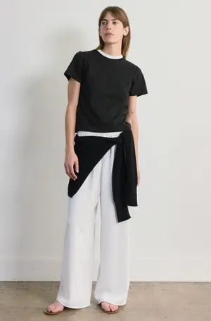 Almina Concept Short Sleeve Tee - Black