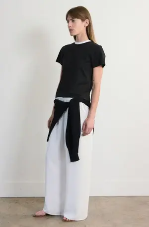 Almina Concept Short Sleeve Tee - Black