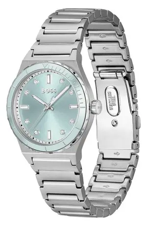 BOSS Candor Bracelet Watch - Light Blue