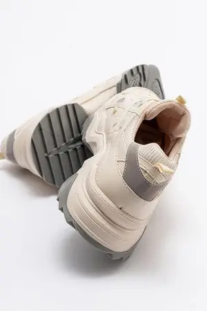 PROLOGUE SHOES Loretta Platform Sneakers - Ecru