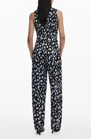 Desigual Polka Dot Jumpsuit
