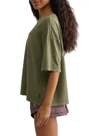Free People Tackle Cotton T-shirt - Terrain