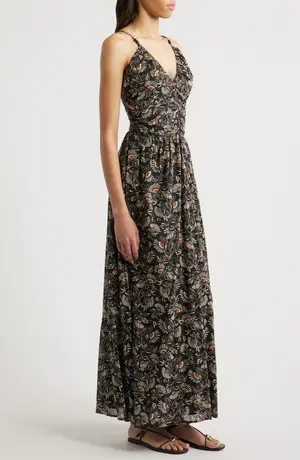 Rails Palm Floral Print A-Line Dress In Cassia - 55% Off | Editorialist