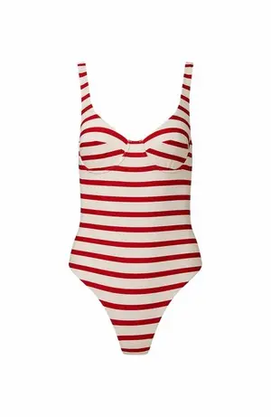 WeWoreWhat Scoop Underwire One-piece Swimsuit