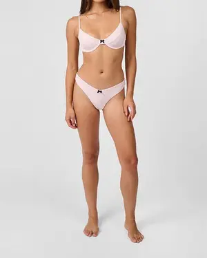 WeWoreWhat Delilah Bikini Bottom - Pale Lilac