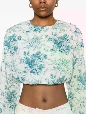 Antik Batik Cinz Cropped Top