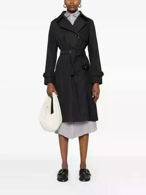 Herno Belted Trench Coat - Blue
