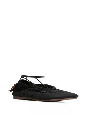 ALOHAS Rosemary Ballet Flats - Black