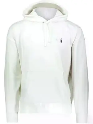 Polo Ralph Lauren Logo-embroidered Hoodie - White