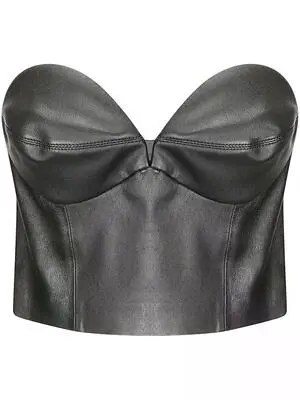 DESA 1972 Leather Bustier Top