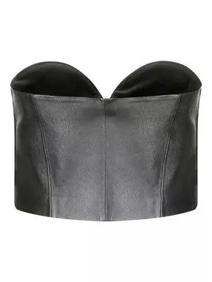 DESA 1972 Leather Bustier Top