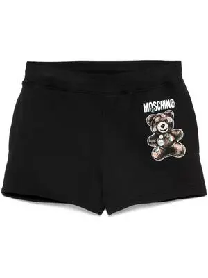 Moschino Teddy Bear-print Track Shorts