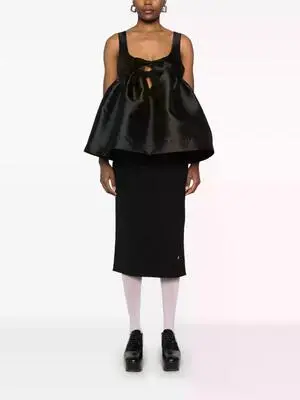 Moschino Asymmetric Midi Dress