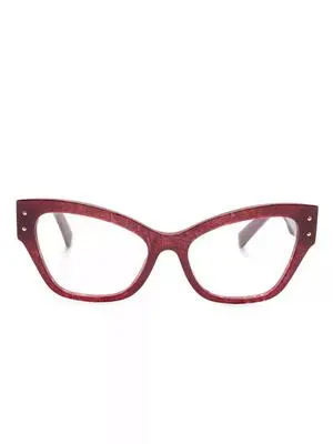 Dolce & Gabbana Cat Eye Glasses - Red