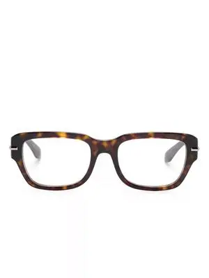 Dolce & Gabbana Rectangle-frame Glasses - Brown