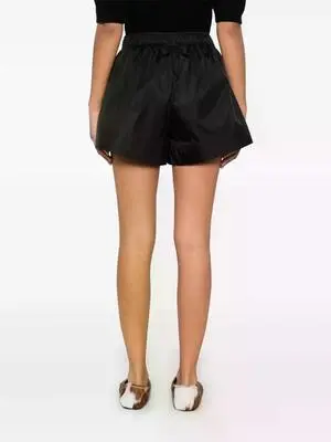 GANNI Logo-patch Shorts