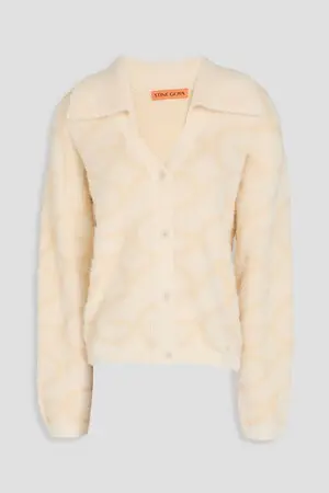 Stine Goya Jacquard-knit Cardigan