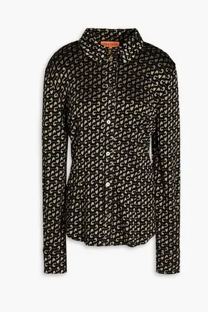 Stine Goya Minus Jacquard-knit Shirt