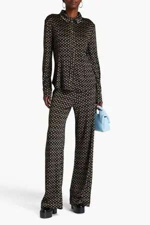 Stine Goya Minus Jacquard-knit Shirt