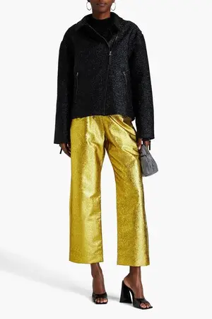 Stine Goya Rockey Tinsel Biker Jacket