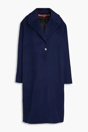 Stine Goya Kamari Double-breasted Wool-blend Felt Coat