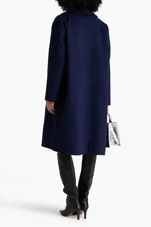 Stine Goya Kamari Double-breasted Wool-blend Felt Coat