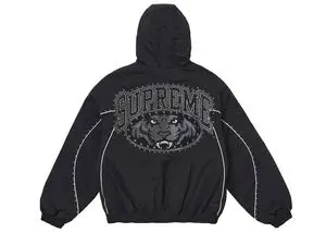 Supreme Studded Stadium Jacket - Black