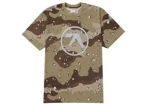 Supreme Aphex Twin Ambient Works Tee Shirt - Chocolate Chip Camo