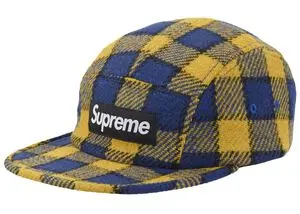 Supreme Harris Tweed Camp Cap