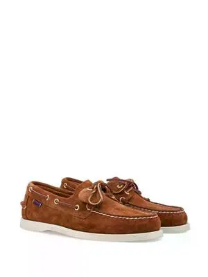 SEBAGO Portland Artisan Suede Loafers - Brown