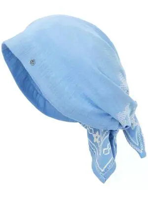 MAISON MICHEL Ines Headband - Blue