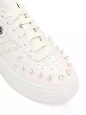 Roberto Cavalli Leather Sneakers