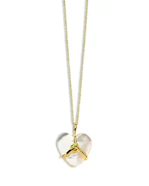 Ippolita 18k Rock Candy Heart Pendant Necklace - Gold