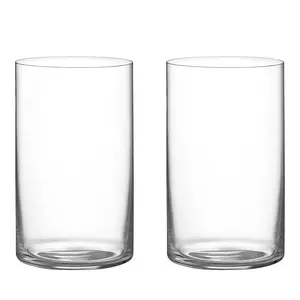 ORREFORS Geometry Beer Glass, Set Of 2 - No Color