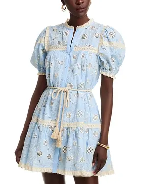 STELLAH Button Down Mini Dress