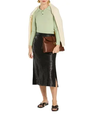 Bottega Veneta Liberta Crossbody - Sapele Muse/brass