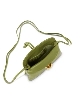 Bottega Veneta Baby Liberta Crossbody - Ecru/matcha/brass
