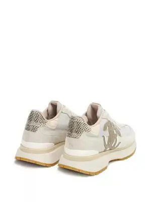 Roberto Cavalli Panelled Sneakers - White