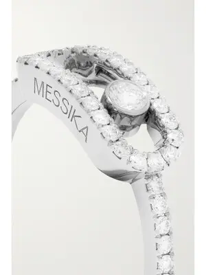 Messika 18-karat White Gold Diamond Ring