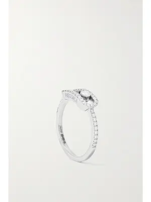 Messika 18-karat White Gold Diamond Ring