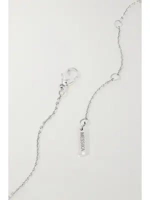 Messika 18 Karat White Gold Diamond Necklace
