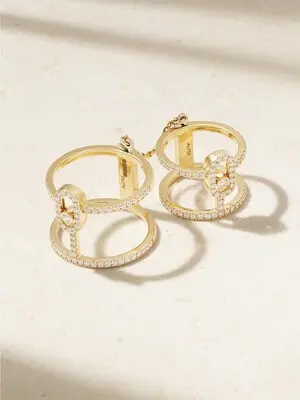 Messika Move Uno Double 18-karat Diamond Ring