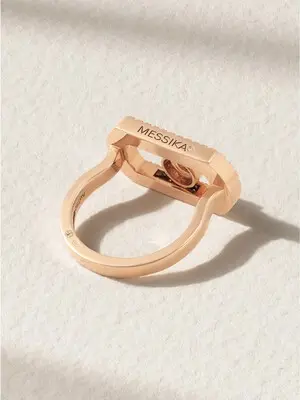 Messika So Move 18-karat Rose Diamond Ring - Gold