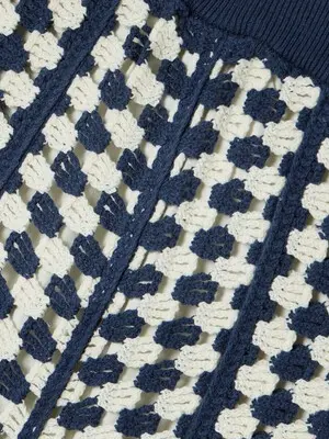 Farm Rio Crocheted Cotton-blend Wide-leg Pants
