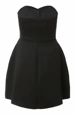 QUIZ Mini Dress With Button Detail