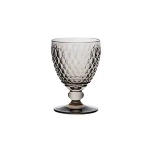VILLEROY & BOCH Boston Coloured Goblet-smoke Set Of 4 - Grey