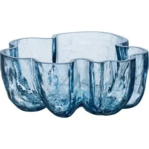 KOSTA BODA Crackle Bowl - Blue