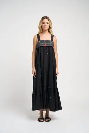 GUADALUPE DESIGN Isabella Jamdani Dress