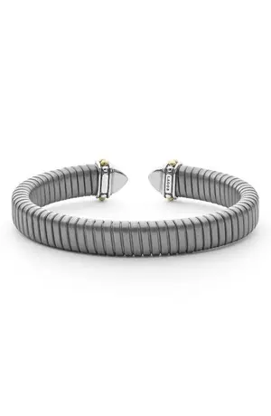Lagos Caviar Pointed Dome Cuff Bracelet