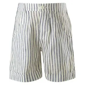 RACHEL RILEY Stripe Linen Shorts